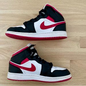 Nike | Shoes | Nike Youth Air Jordan Mid Gs Very Berry 65y | Poshmark